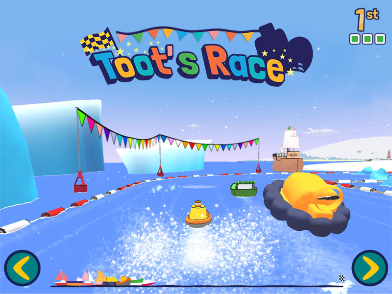 Toot's Race - Kids Game Launch - Cloth Cat Games